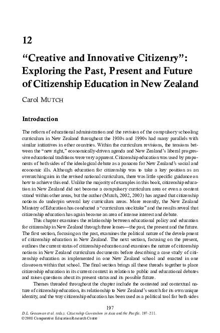 (PDF) “Creative and Innovative Citizenry”: Exploring the Past, Present ...
