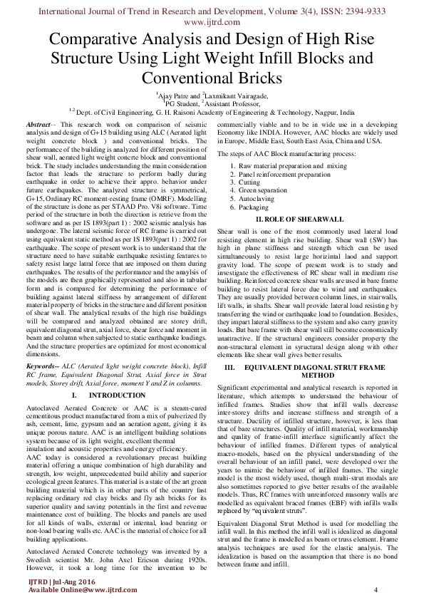 (PDF) Comparative Analysis and Design of High Rise Structure Using ...