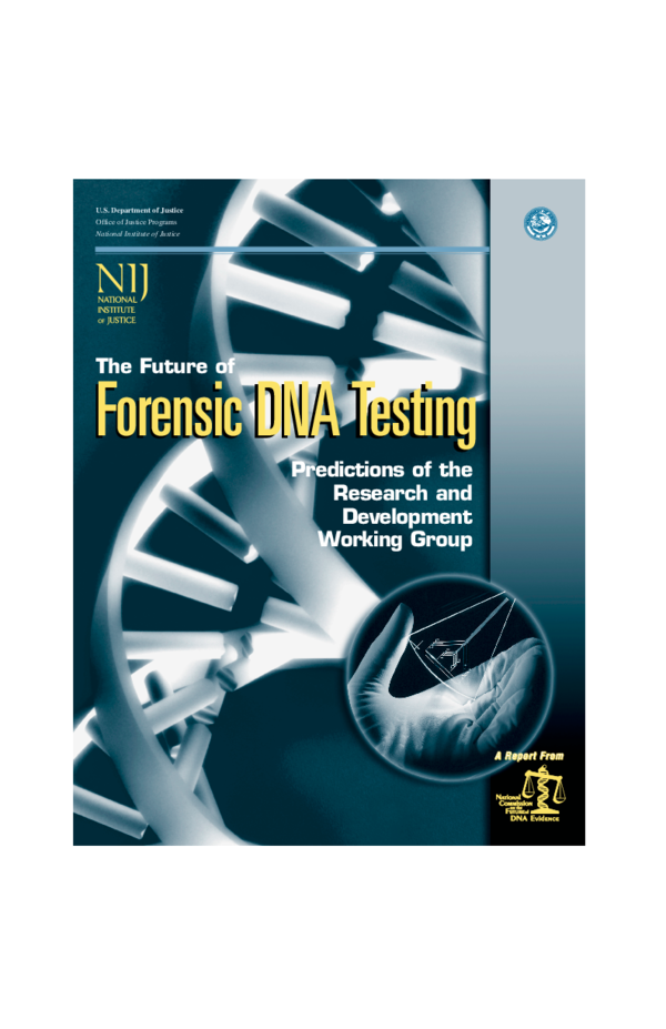 (PDF) Forensic DNA testing | Rhonda Roby - Academia.edu