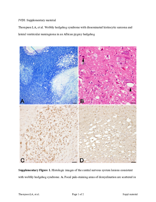 (PDF) Supplemental_material – Supplemental material for Wobbly hedgehog ...