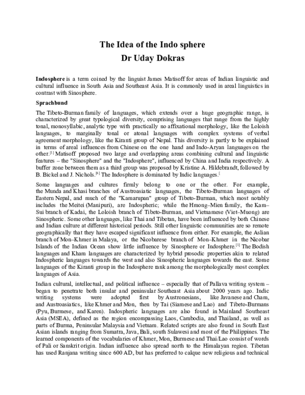 (DOC) The Idea of the Indosphere