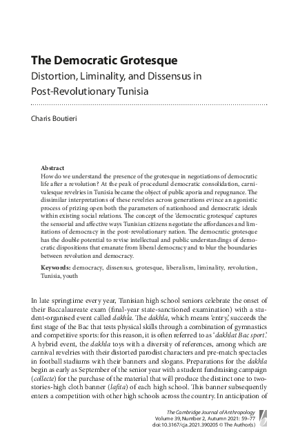 (PDF) The Democratic Grotesque