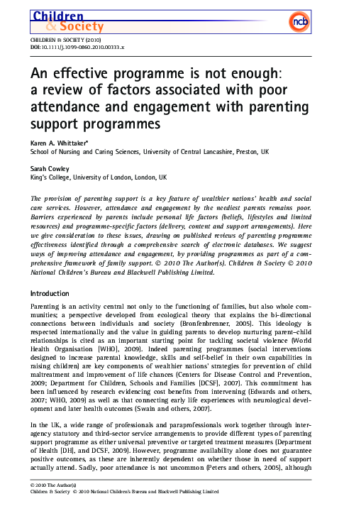 PDF An Effective Programme Is Not Enough A Review Of Factors Associated With Poor Attendance pdf-an-effective-programme-is-not-enough-a-review-of-factors-associated-with-poor-attendance