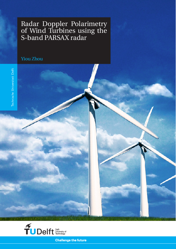 (PDF) Radar Doppler Polarimetry of Wind Turbines using the S-band ...