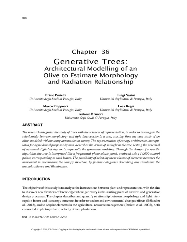 (PDF) Generative Trees