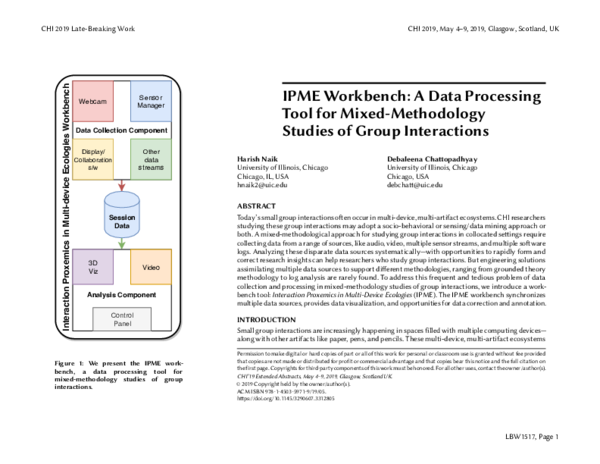 (PDF) IPME Workbench