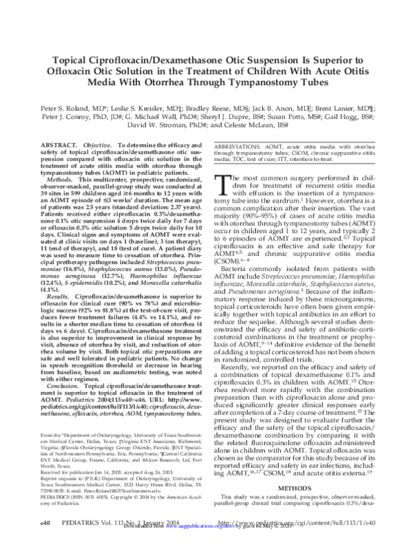 (PDF) Aural irrigation using the OtoClear® Safe Irrigation System in ...