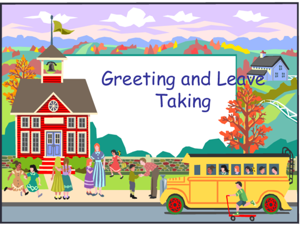 (PPT) Greeting and Leave Taking | Black swan - Academia.edu