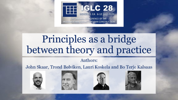 (PDF) Principles as a Bridge Between Theory and Practice