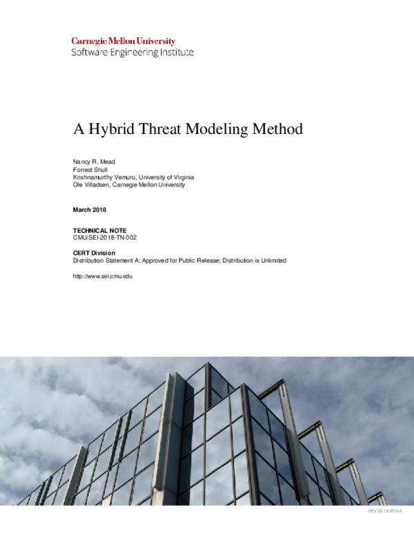 (PDF) A Hybrid Thread Modeling Method