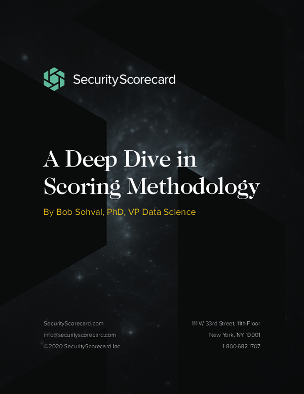(PDF) A Deep Dive in Scoring Methodology