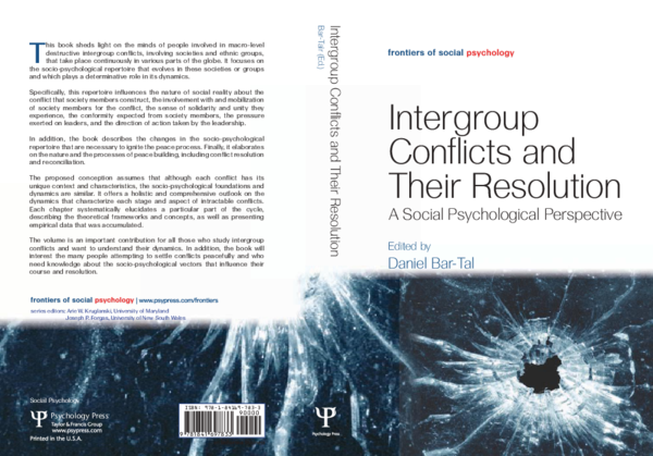 (PDF) Foundations of Intergroup Conflict Resolution