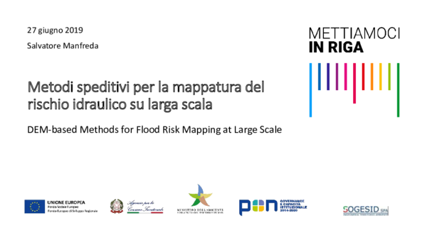 (PDF) A DEM-based Method for Flood Risk Mapping at Large Scale