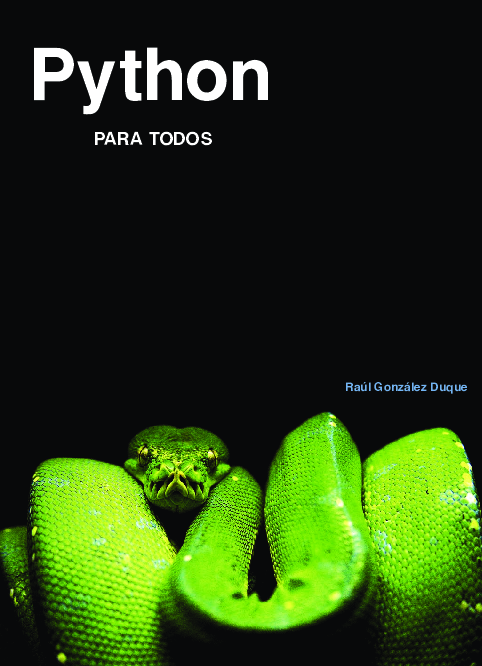 (PDF) Python para todos | Chikoaze Ocelotl - Academia.edu