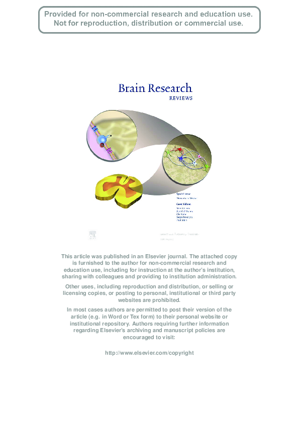 (PDF) Organisation of the spinal central pattern generators for ...