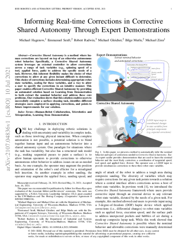 (PDF) Informing Real-time Corrections in Corrective Shared Autonomy ...