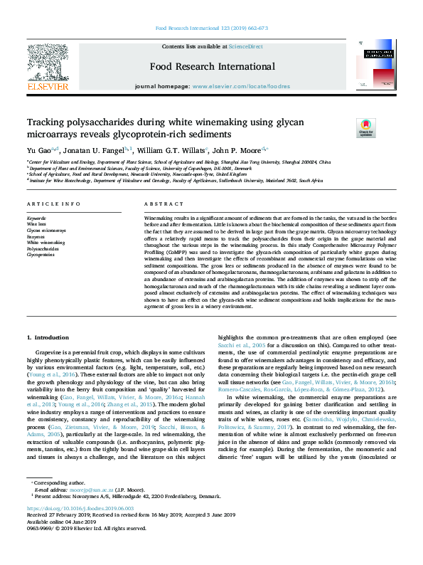 (PDF) Food Research International