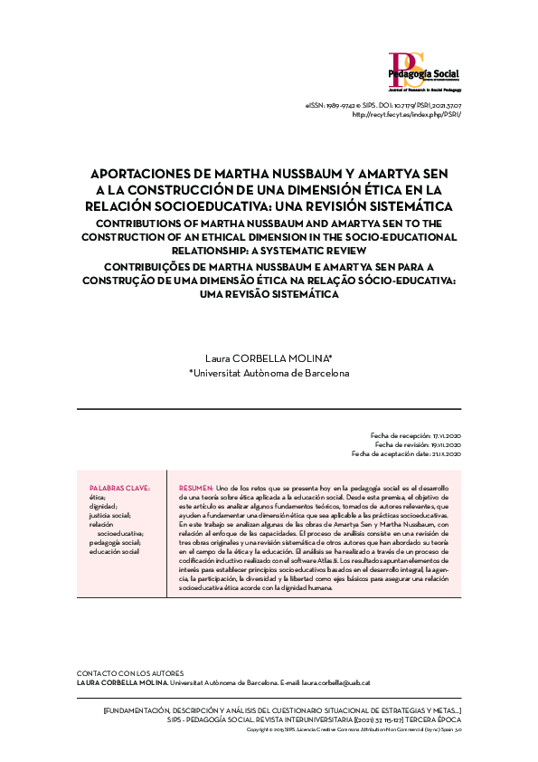 (PDF) Aportaciones de Martha Nussbaum y Amartya Sen a la construcción ...