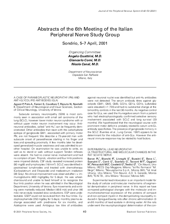 (PDF) Chronic Progressive Inflammatory Demyelinating Polyneuropathy in Childhood: Clinical and ...