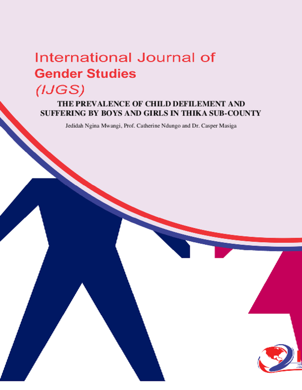 (PDF) The Prevalence of Child Defilement and Suffering by Boys and ...