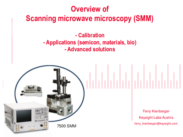 (PDF) The Scanning Microwave Microscope | ivan alic - Academia.edu