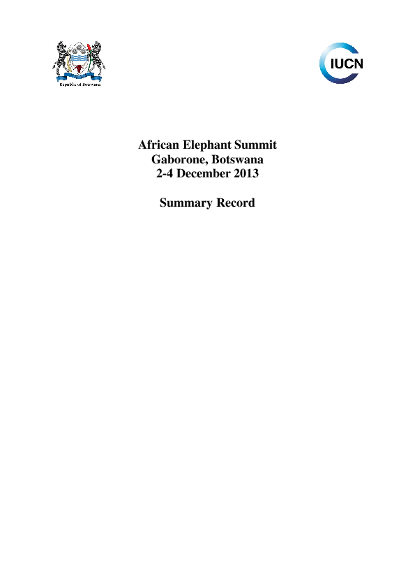 (PDF) • From the Ministry of Environment Water and Tourism and the ...