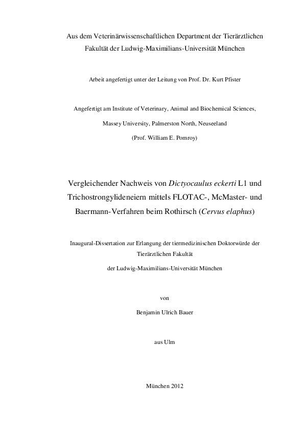 (PDF) Comparison of the FLOTAC technique with the McMaster method and ...