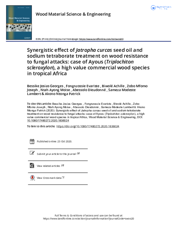 (PDF) Wood Material Science & Engineering
