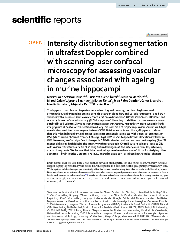 (PDF) Intensity distribution segmentation in ultrafast Doppler combined ...