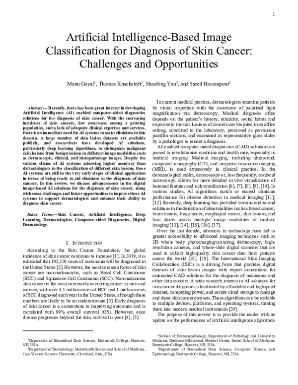 (PDF) Artificial intelligence-based image classification methods for ...