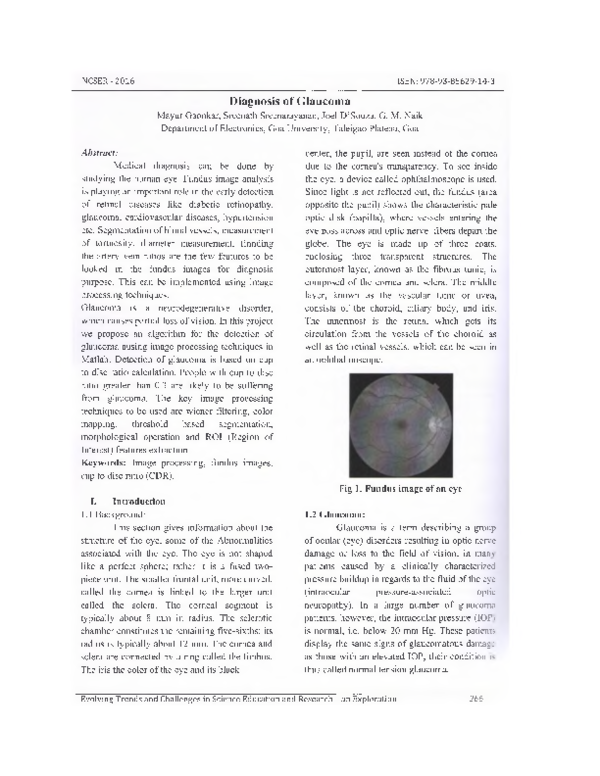 (PDF) Diagnosis | Glaucoma