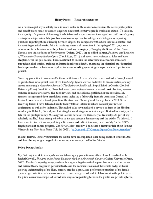 (PDF) Promotion Statements