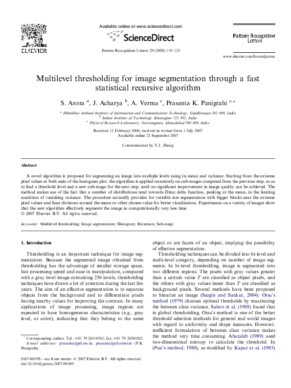 (PDF) Multilevel Thresholding for Image Segmentation Through an Improved Quantum-Behaved ...