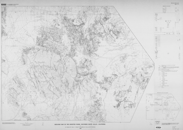 (PDF) Geologic map of the Kingston Range, southern Death Valley, California