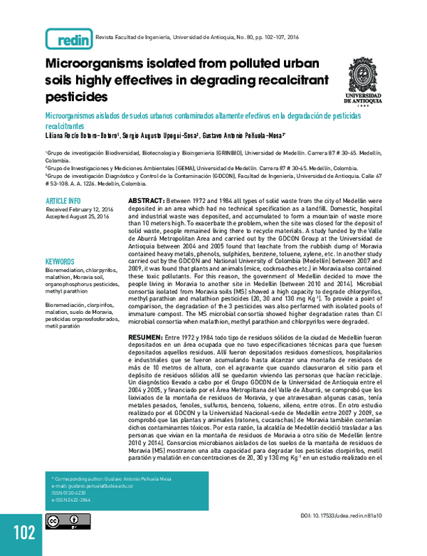 (PDF) Microorganisms isolated from polluted urban soils highly ...