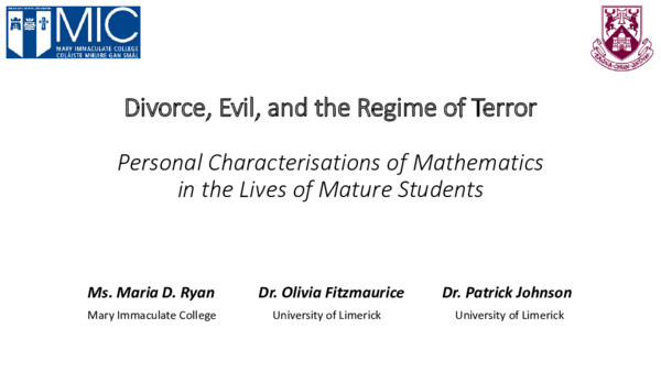 (PDF) Divorce, Evil, and the Regime of Terror: Personal ...