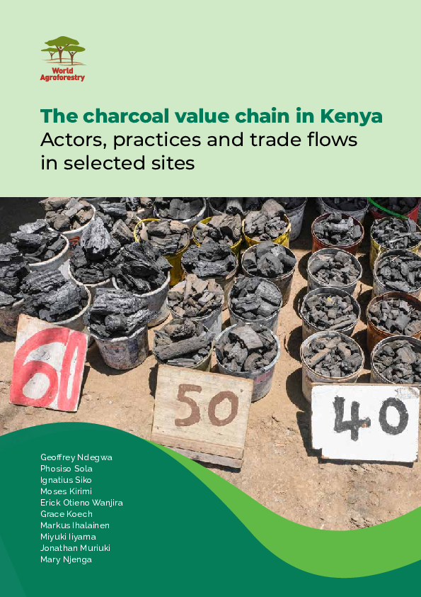 (PDF) The charcoal value chain in Kenya: Actors, practices and trade ...