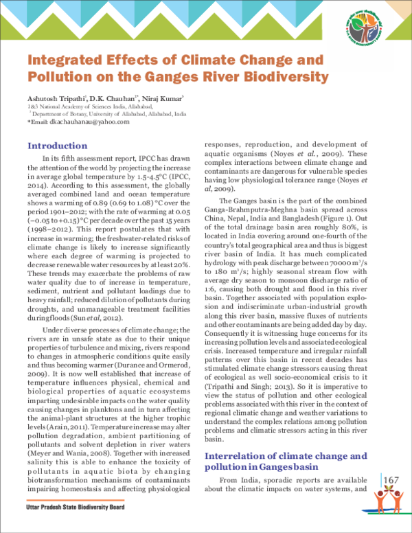 (PDF) Integrated Effects of Climate Change and Pollution on the Ganges ...
