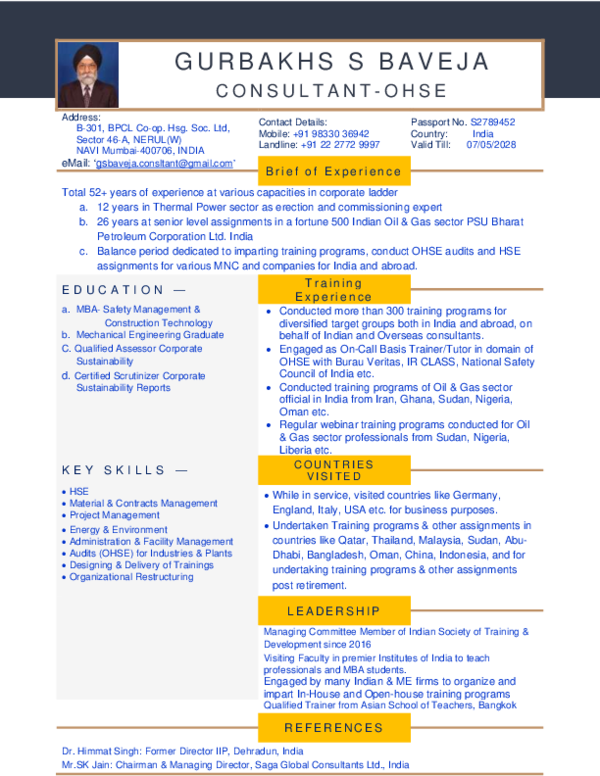 (PDF) GSB Resume