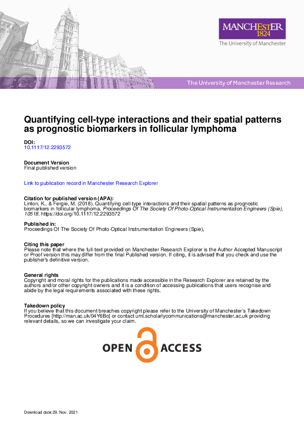 (PDF) Quantifying cell-type interactions and their spatial patterns as ...