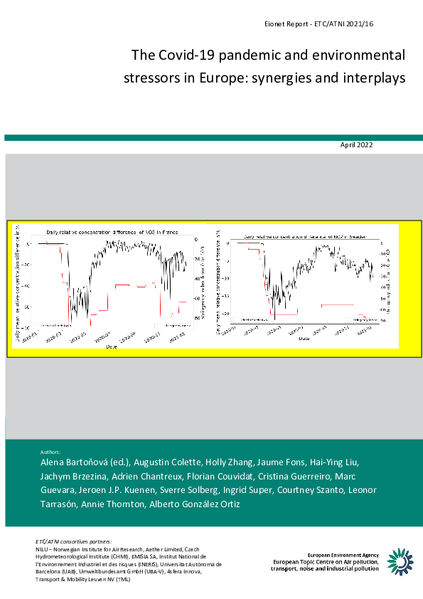 (PDF) Eionet Report -ETC/ATNI 2021/16