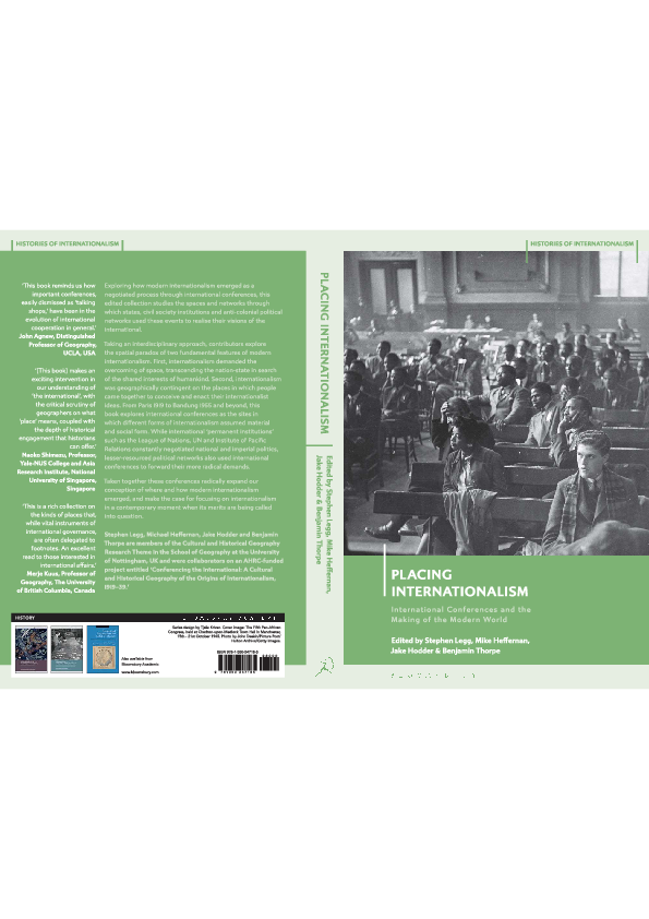 (PDF) Placing Internationalism: International Conferences and the ...