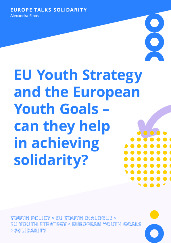 (PDF) EU Youth Strategy and the European Youth Goals – can they help in ...