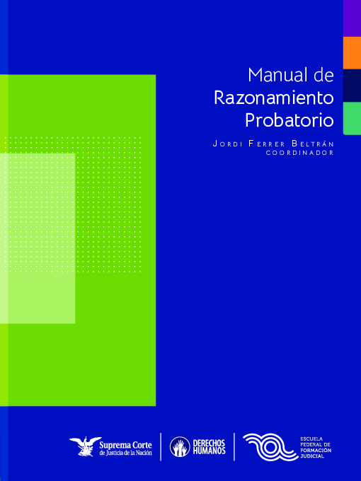 (PDF) Manual de razonamiento probatorio