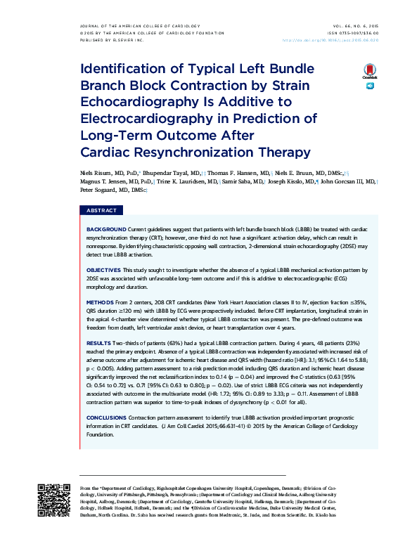 (PDF) Identification of Typical Left Bundle Branch Block Contraction by ...