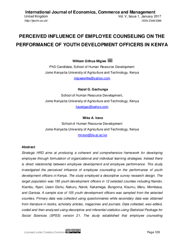 (PDF) International Journal of Economics, Commerce and Management ...