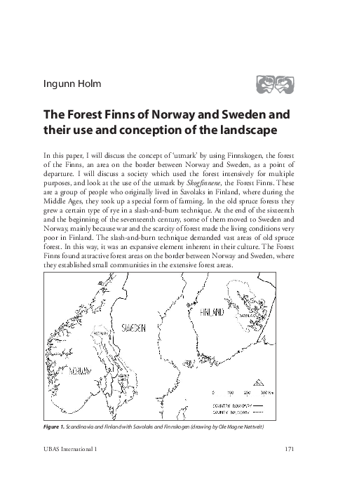 (PDF) The Forest Finns of Norway and Sweden and their use and ...