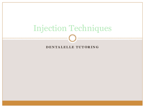 (PDF) Injection Techniques