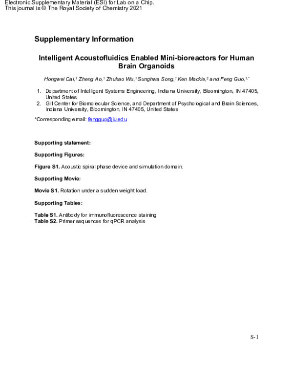 (PDF) Intelligent acoustofluidics enabled mini-bioreactors for human ...