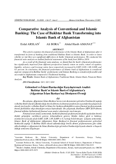 (PDF) Comparative Analysis of Conventional and Islamic Banking: The ...